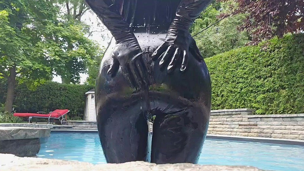 Latex Dip In The Pool